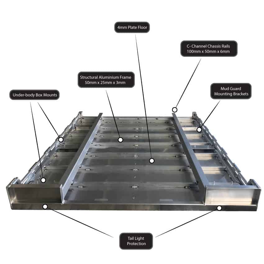 Aluminium Ute Tray | Tong Metal